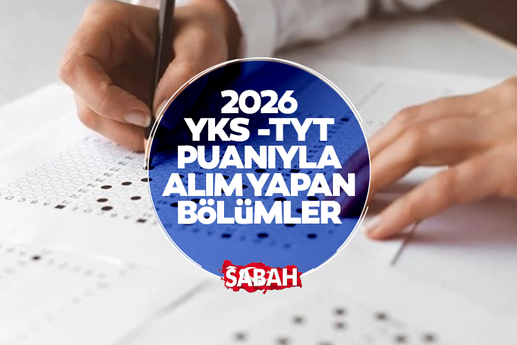 TYT puanıyla alan bölümler: 180, 190, 200, 220, 250, 270, 280, 290 YKS ...