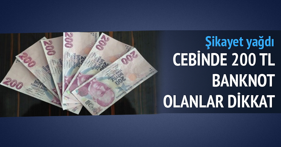 Cebinde 200 TL'lik banknot olanlar dikkat! - Ekonomi Haberleri