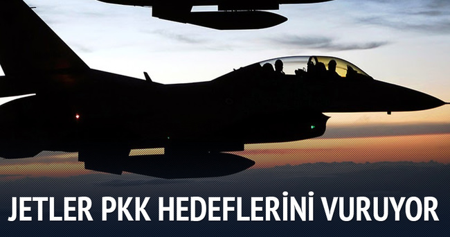 Jetler Dağlıca'da PKK hedeflerini vuruyor - Son Dakika Haberler
