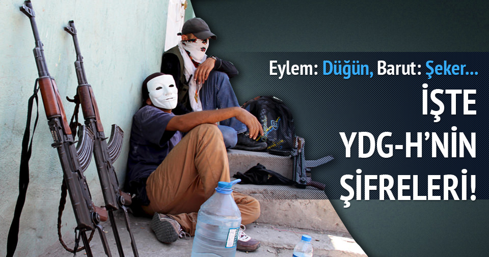 YDG-H'liler bütün eylemlerini şifrelemişler - Son Dakika Haberler