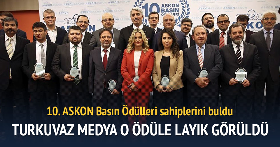 Turkuvaz'a en iyi medya ödülü - Kültür Sanat Haberleri