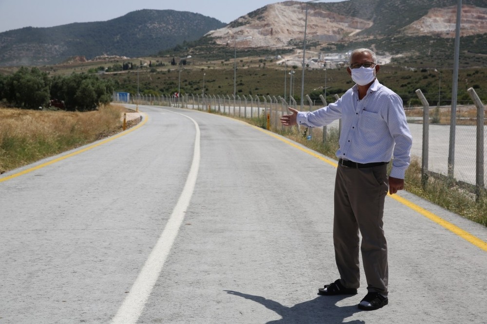 Beton yol uygulamasına tam not - Manisa Haberleri