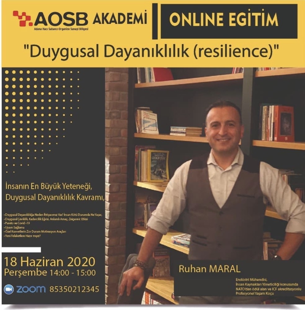 AOSB Akademi’nin eğitim konusu "duygusal dayanıklılık" - Adana Haberleri