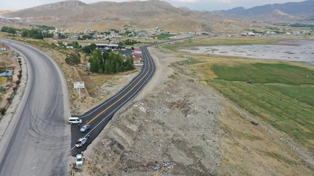 Hayvan pazarının yolu tamamlandı - Van Haberleri