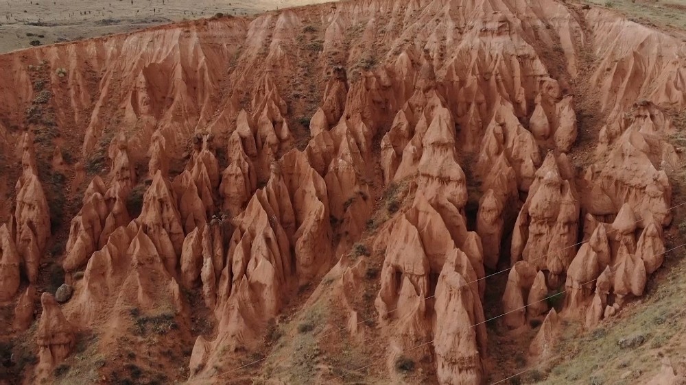 Kırıkkale’nin Hasandede ‘Peri Bacaları’ - Kırıkkale Haberleri