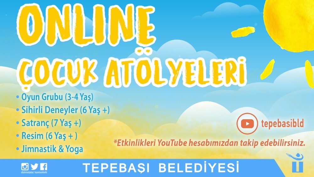 Çocuk Atölyeleri sanal ortamda devam ediyor - Eskişehir Haberleri Çocuk Atölyeleri sanal ortamda devam ediyor - Eskişehir Haberleri