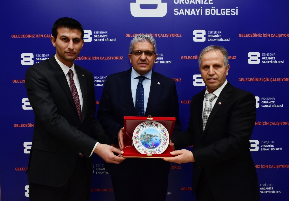 Çifteler heyetinden EOSB’a ziyaret - Eskişehir Haberleri