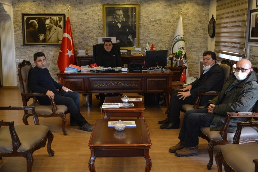 İHA Erzurum Bölge Müdürü Türkez, Belediye Başkanı Demir’i ziyaret etti ... İHA Erzurum Bölge Müdürü Türkez, Belediye Başkanı Demir’i ziyaret etti ...