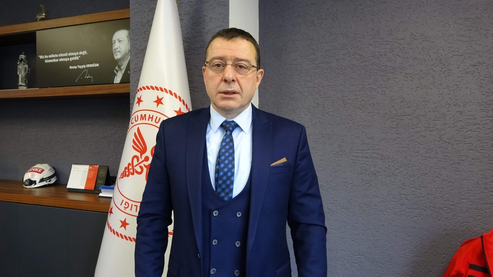 Trabzon İl Sağlık Müdürü Hakan Usta: "Servislere yatan hasta sayısında ...