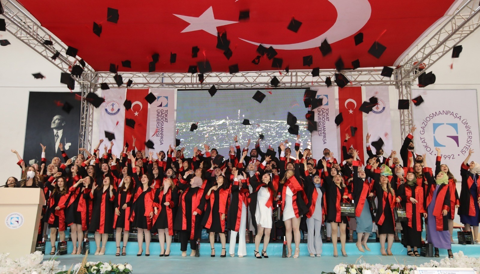 Tokat’ta pandemiden sonra ilk mezuniyet töreni - Tokat Haberleri