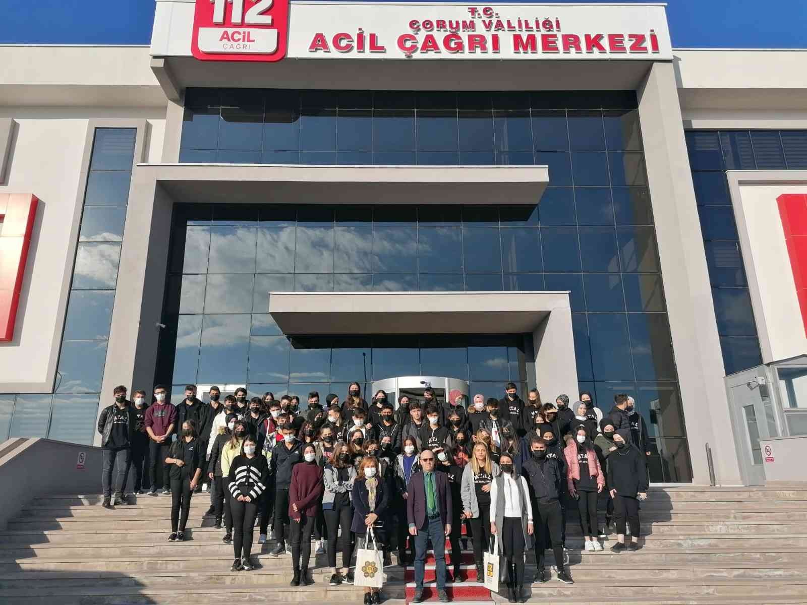 Çorum 112 Acil Çağrı Merkezi’ne 11 ayda 500 bin çağrı geldi - Çorum ...