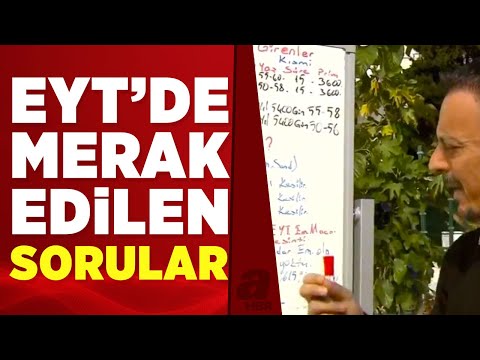 EYT’de merak edilen sorular yanıt buldu videosunu izle | Son Dakika Haberleri